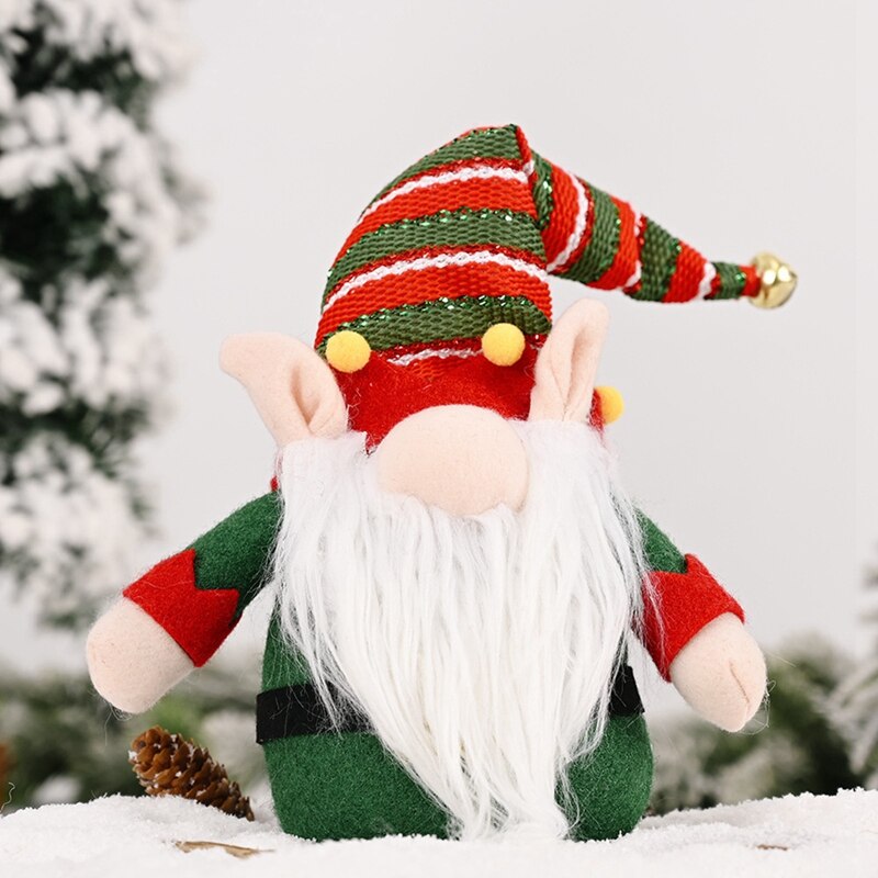 Christmas Decorations Elf Dwarf Ornaments Faceless... – Grandado