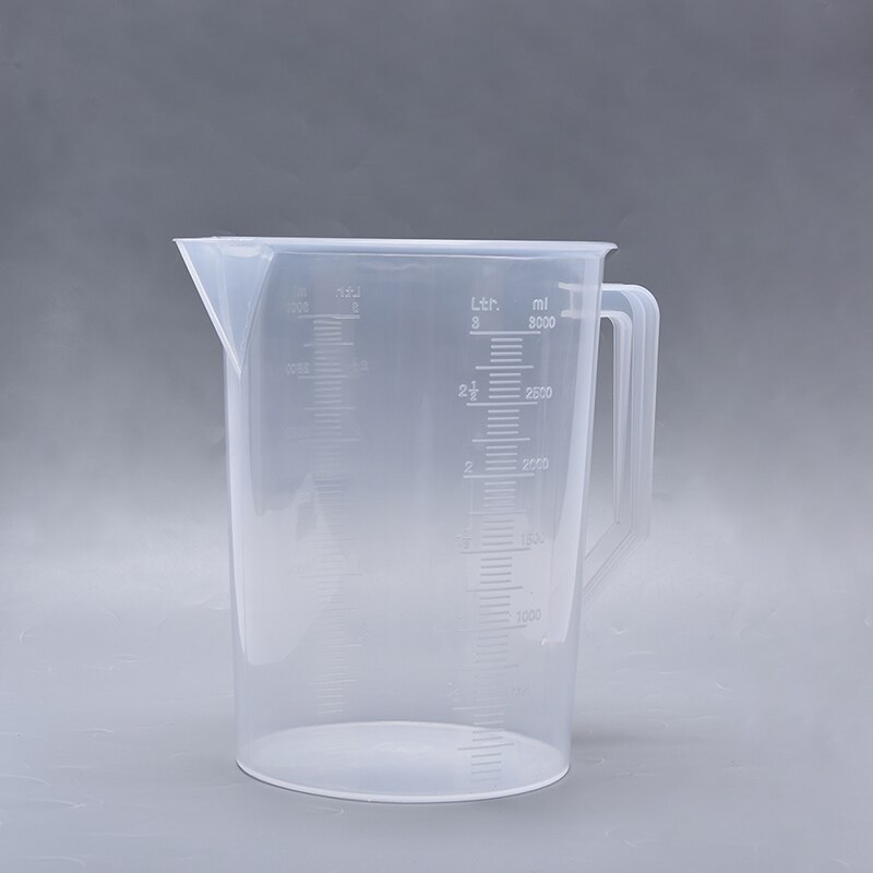 1pc 3000ml thickened plastic measuring transparent... – Grandado