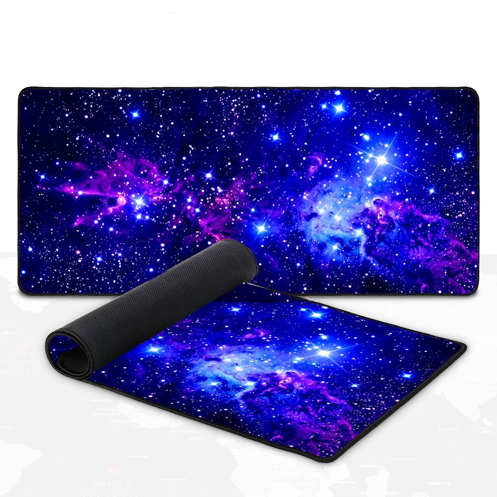 Rgb Blue Universe Star Mouse Pad Computer Keyboard... – Vicedeal