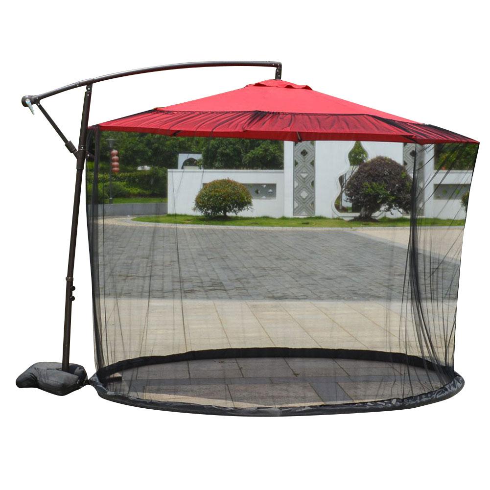 4 Styles Outdoor Circular Patio Umbrella Mosquito ... – Grandado