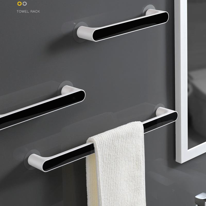 Zelfklevende Handdoek Houder Rek Wandmontage Handd... – Grandado