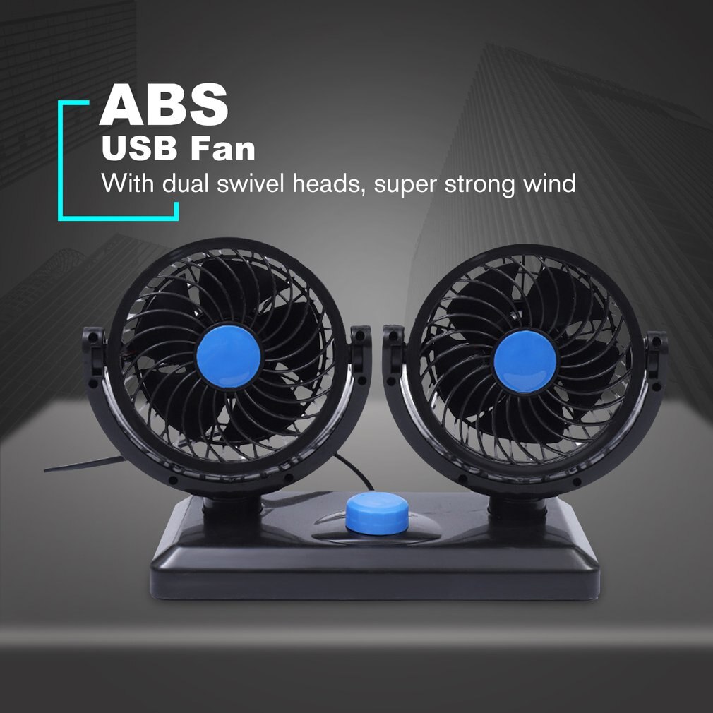 360 Rotating Free Adjustment Dual Head USB Cooling... – Grandado