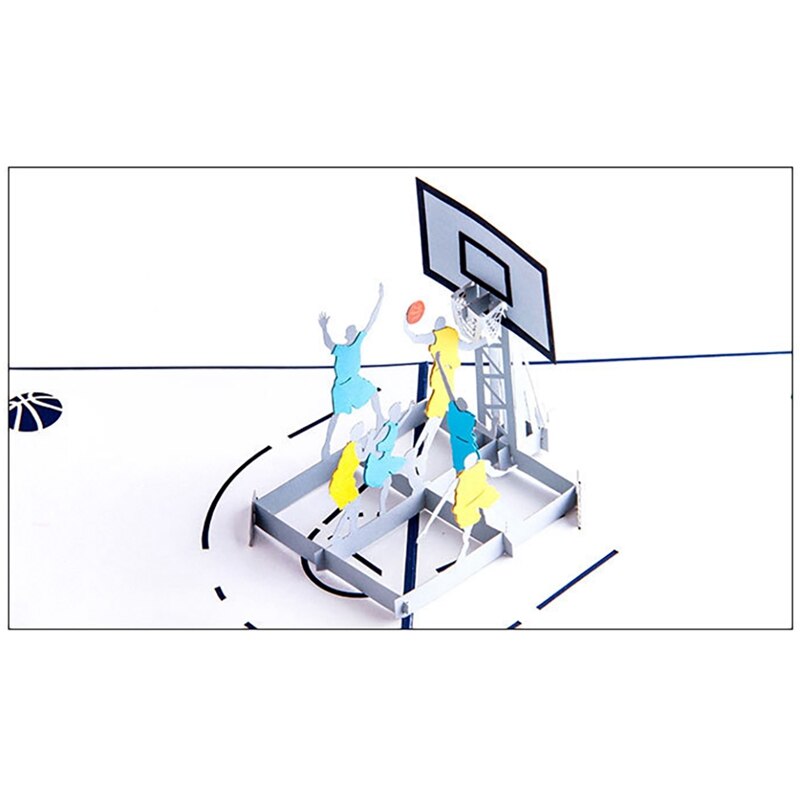 3D Handmade Play Basketball Dunk Paper Invitation ... – Grandado