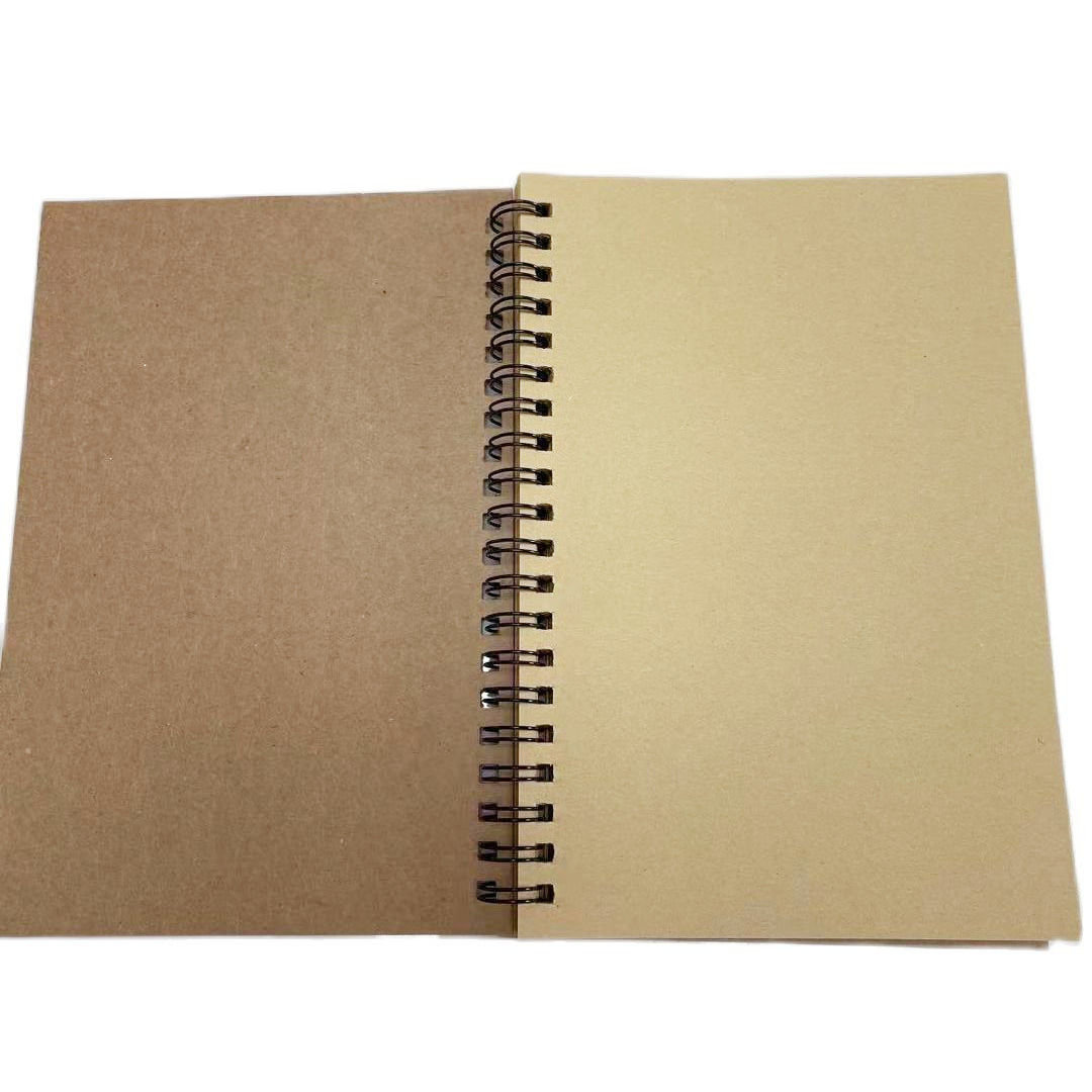White/Kraft Paper Inner Page Notebook Art Students... – Grandado