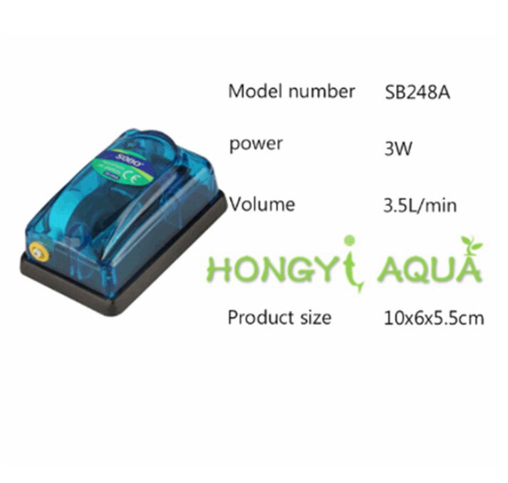 SOBO Fish tank Oxygen pump Fish farming Aeration p... – Grandado