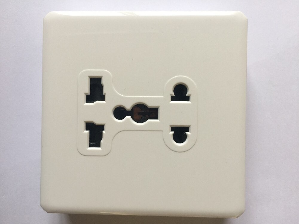 ,KM001EU-W White Surface Mounted Universal Socket ... – Grandado