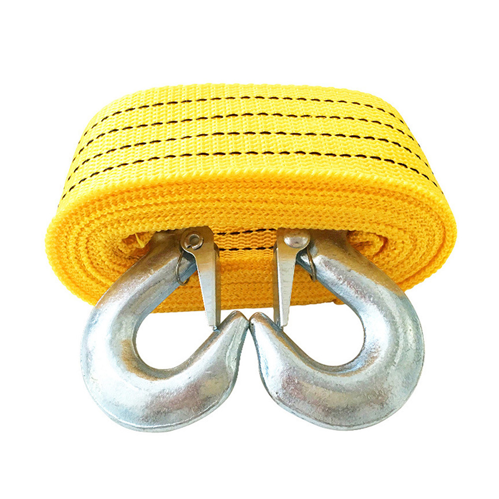 2PC 300x5cm Car Tow Strap Towing Ropes With 2 Tow ... – Grandado
