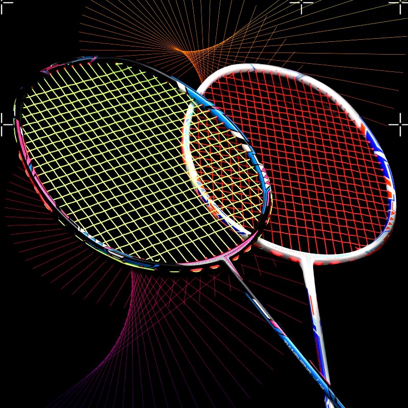 The All Full Carbon Fiber Strung Badminton Rackets... – Grandado