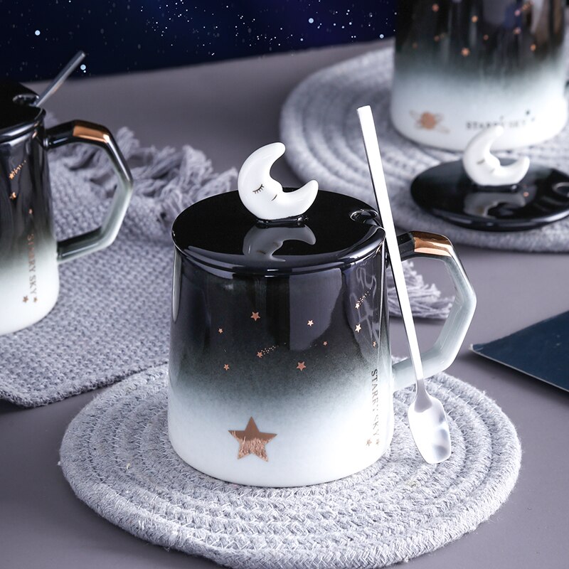 star mug individual trend ceramic water cup Nordic... – Vicedeal