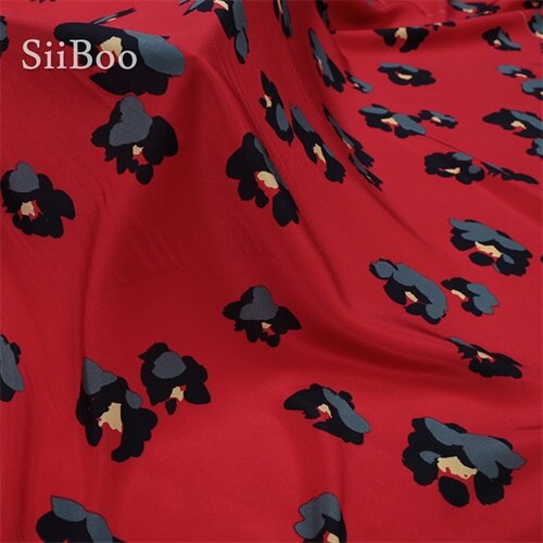 Siiboo Pure Natuurlijke Zijde Crêpe De Chine Stof ... – Vicedeal