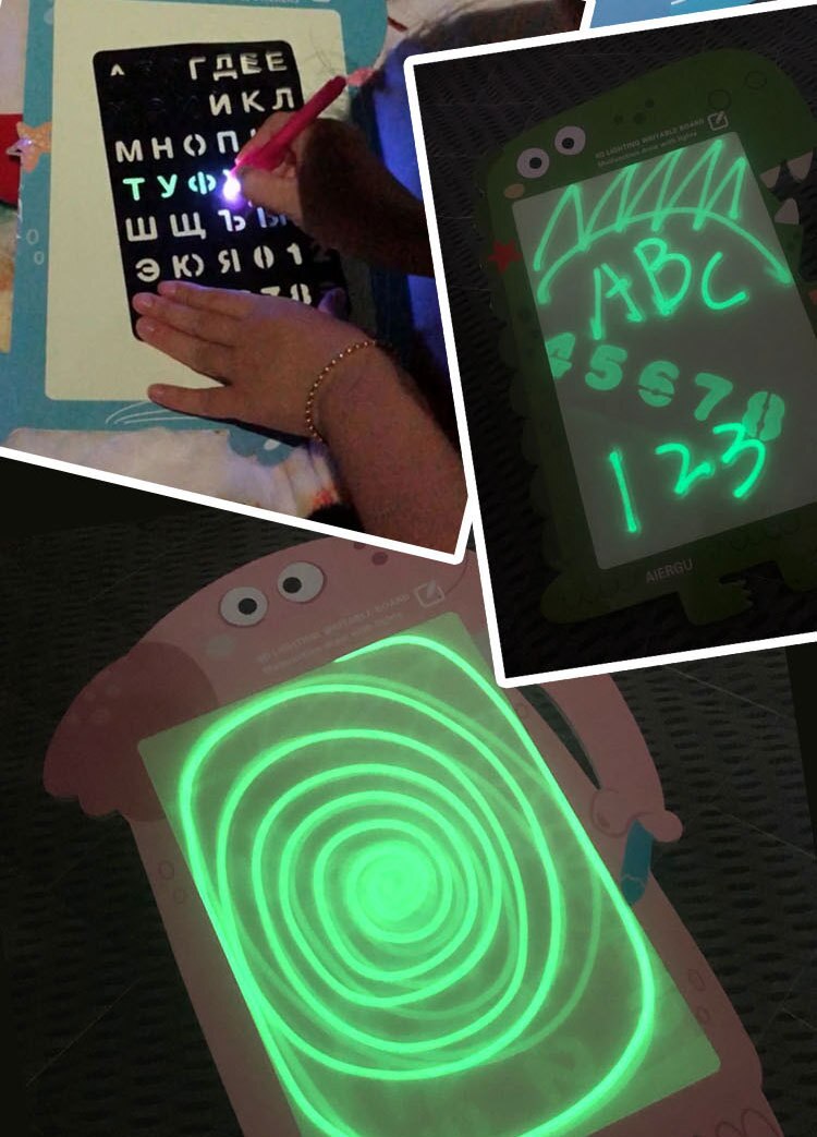DEWANG Luminous Drawing Board Graffiti Doodle Draw... – Grandado