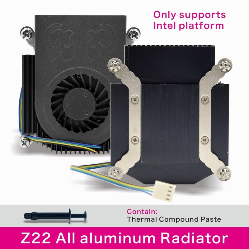 Metalfish Z22 Cpu Koeler Radiator Ultradunne 22Mm ... – Vicedeal