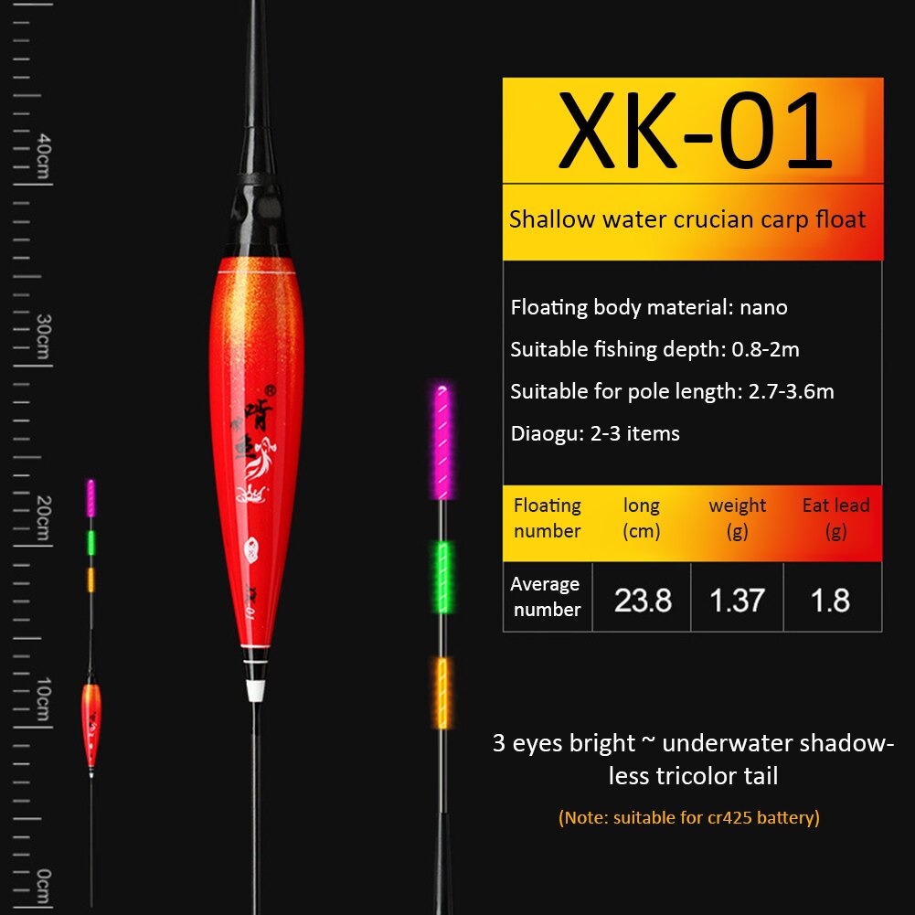 Electric Fishing Floats High Sensitivity 3-Color L... – Vicedeal