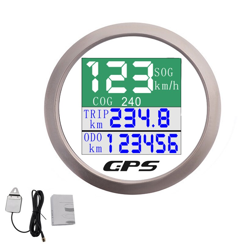 52mm Waterproof IP67 Boat Car Digital GPS Speedome... – Vicedeal