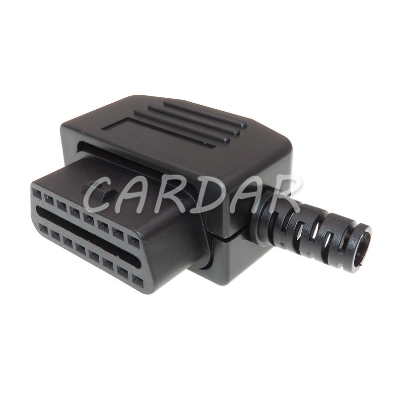 1 Set 16 Pin Automotive OBD2 OBDII Connector Auto ... – Grandado