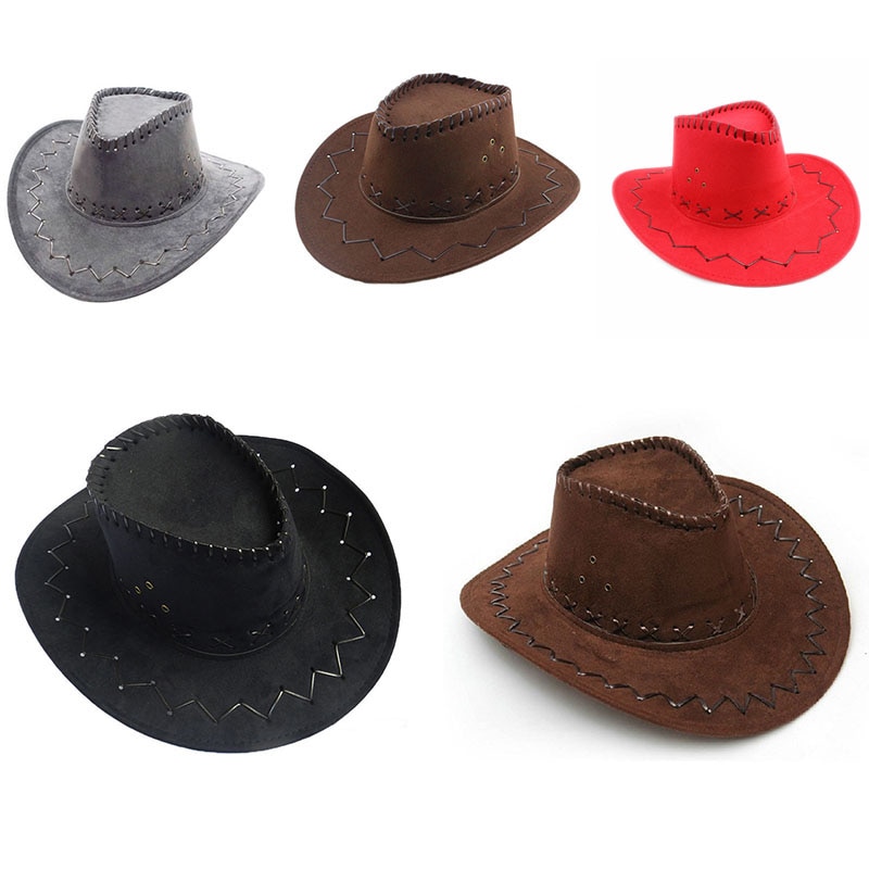 Wild West Fancy Cowgirl Cowboy Hats Western Headwe... – Grandado