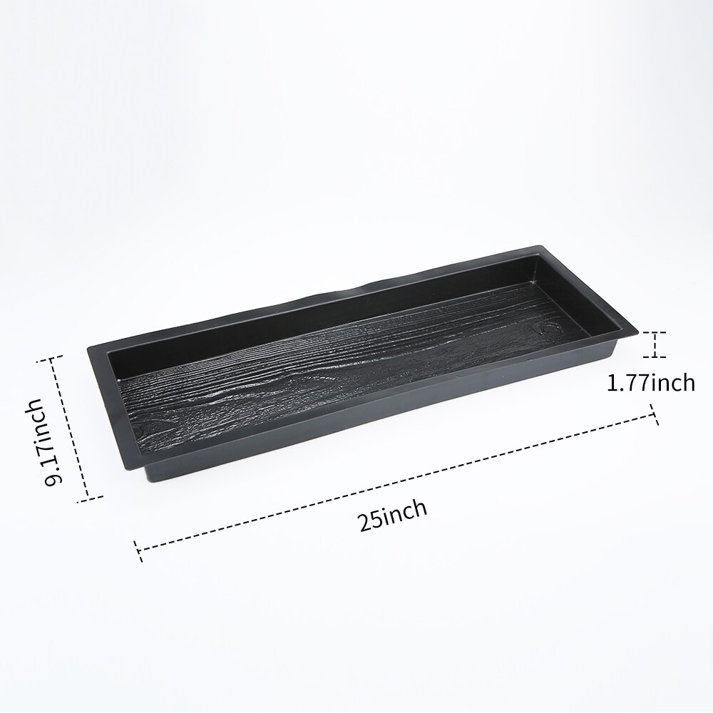 Garden Rectangle Paving Mould Wood Pattern Brick S... – Grandado