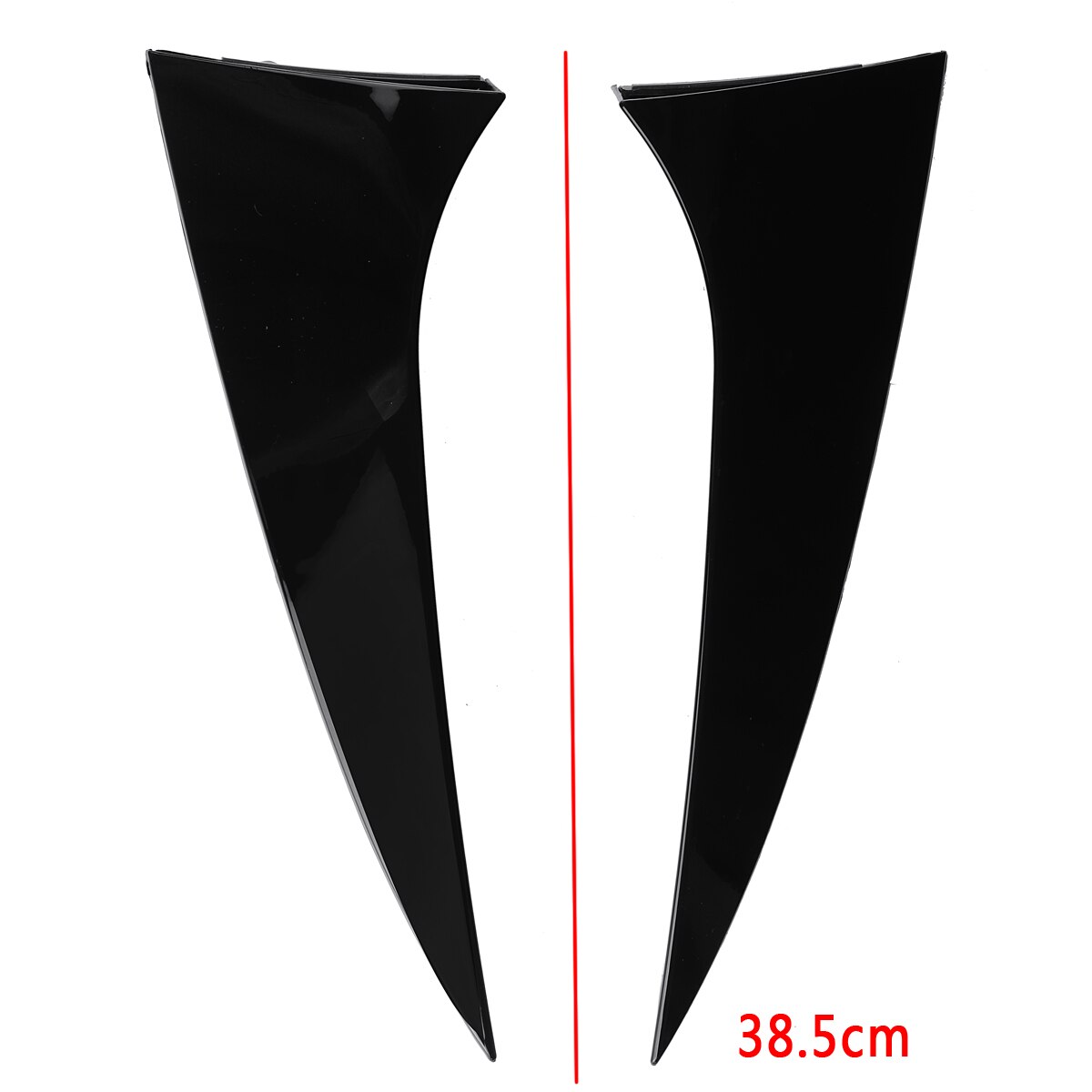 2PCS Left+Right Rear Window Side Spoiler Canard Ca... – Grandado