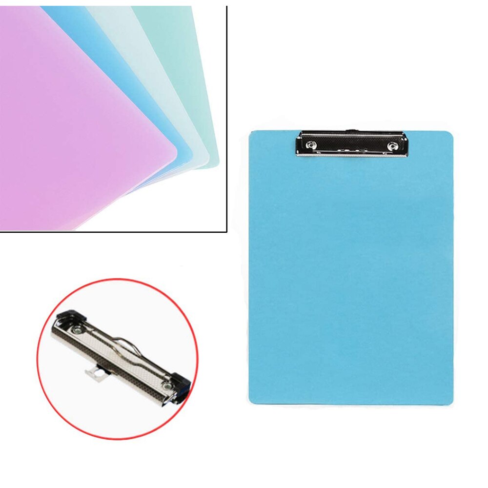 Portable A4 Writing Pad Plastic Transparent Clipbo... – Grandado