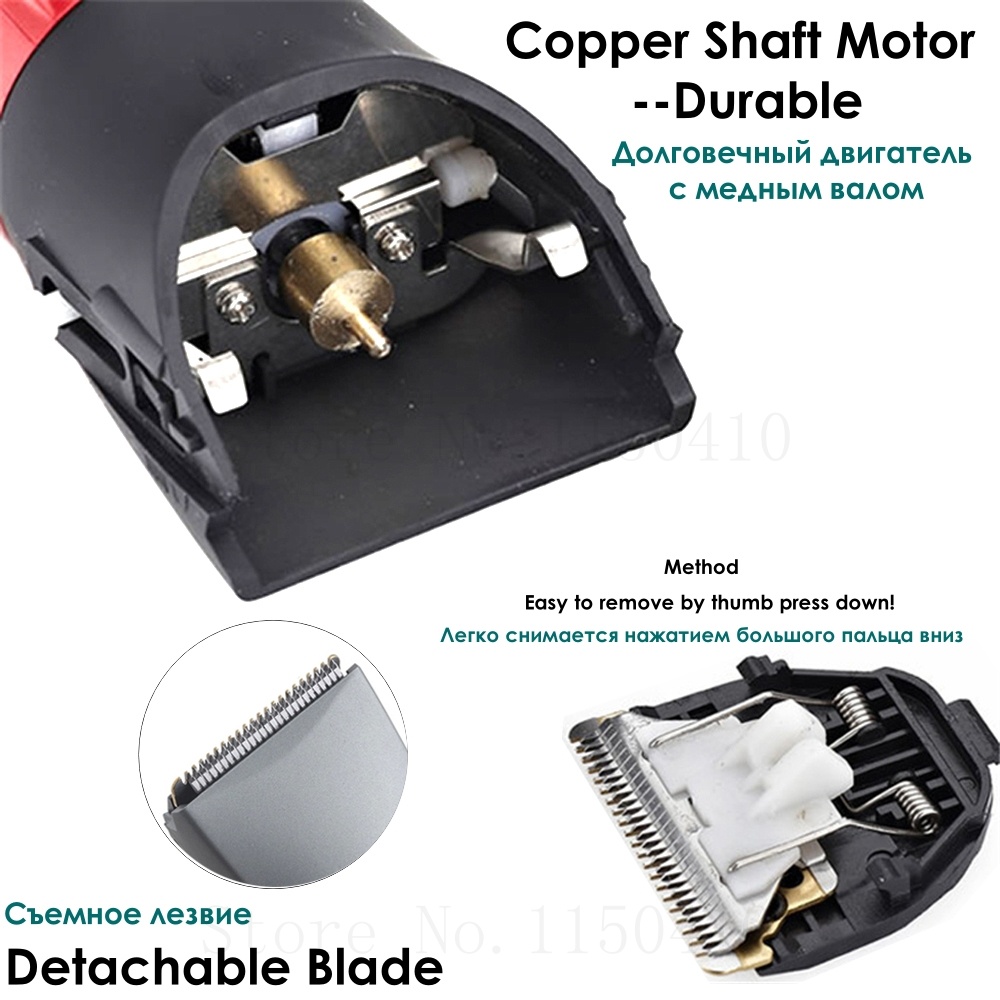 Washable Electric Hair Clipper Rechargeable Razor ... – Grandado