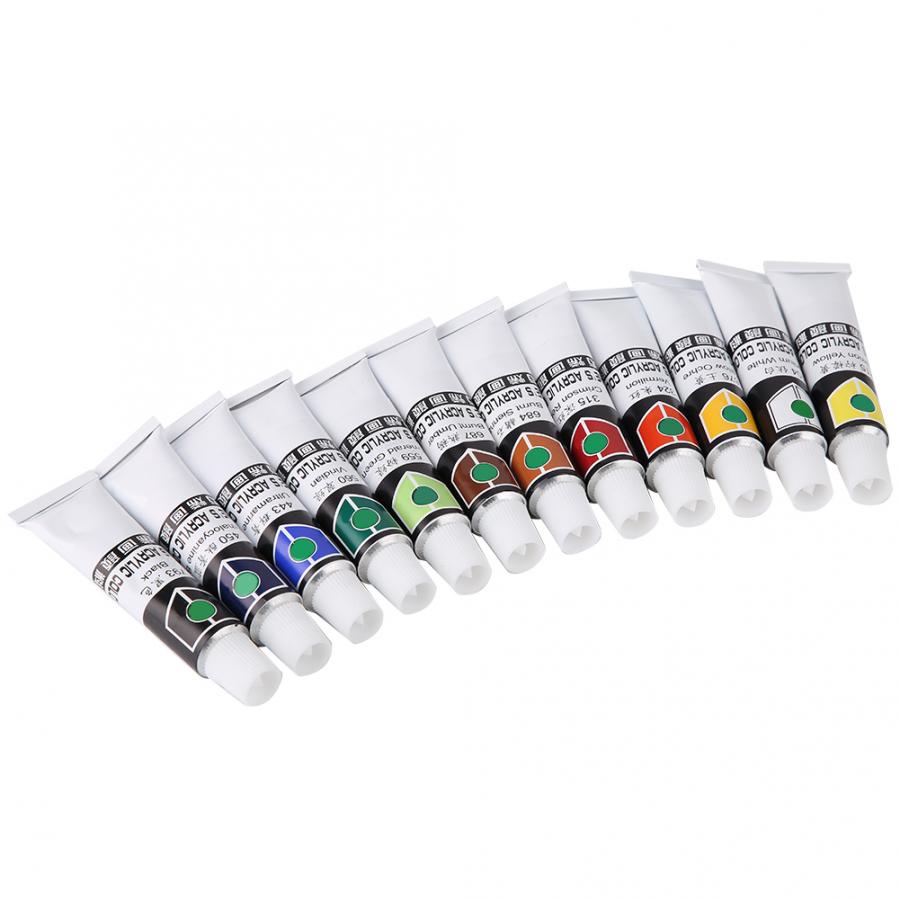 12/18/24 Colors Acrylic Paint Set 12ml Tube Waterp... – Grandado