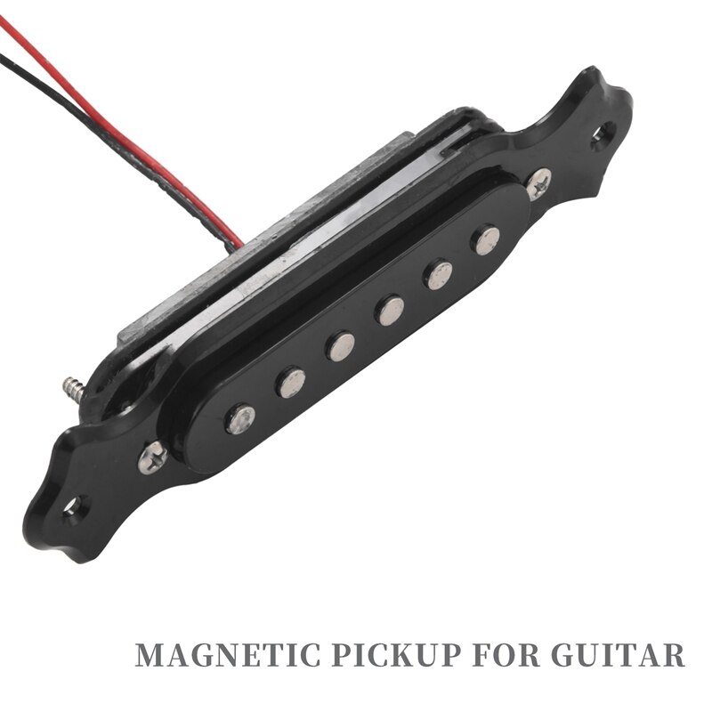 10X Magnetic Acoustic Pickup for Guitar Black – Vicedeal