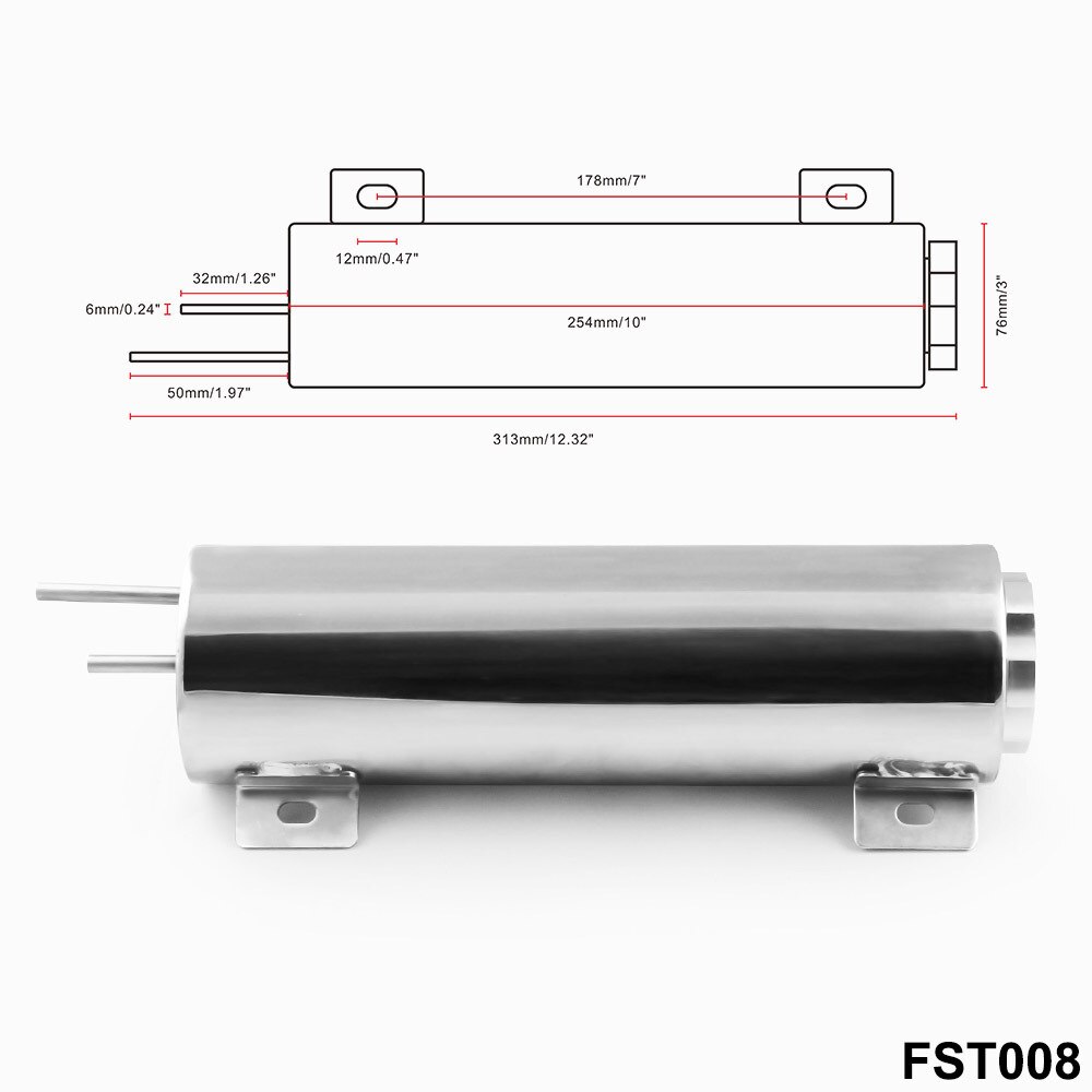Car Modified Parts Universal Polished Stainless St... – Grandado