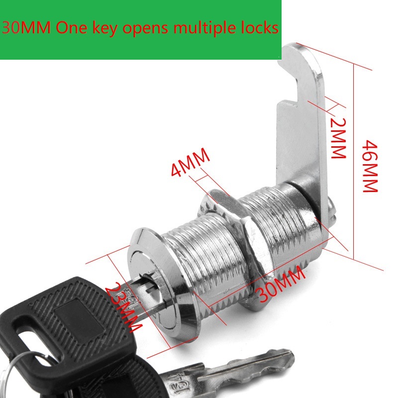 File/Goods/ Drawer Cabinet Locks With 2 Keys Lock ... – Grandado