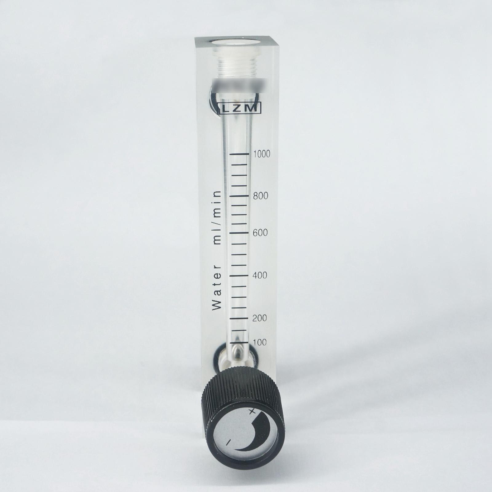 LZM-6T 10-100LPM/20-200SCFH Panel Type Acrylic Flowmeter Flow Meter ...