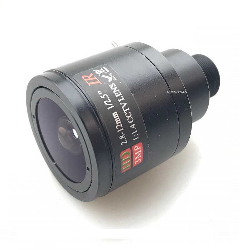 HD 3.0 Megapixel Fixed Iris HD 2.8-12mm Lens Varif... – Grandado