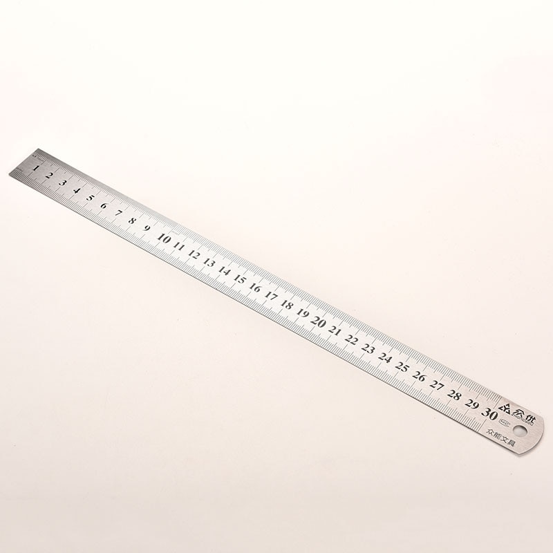 30cm stainless steel ruler metric ruler precision ... – Vicedeal