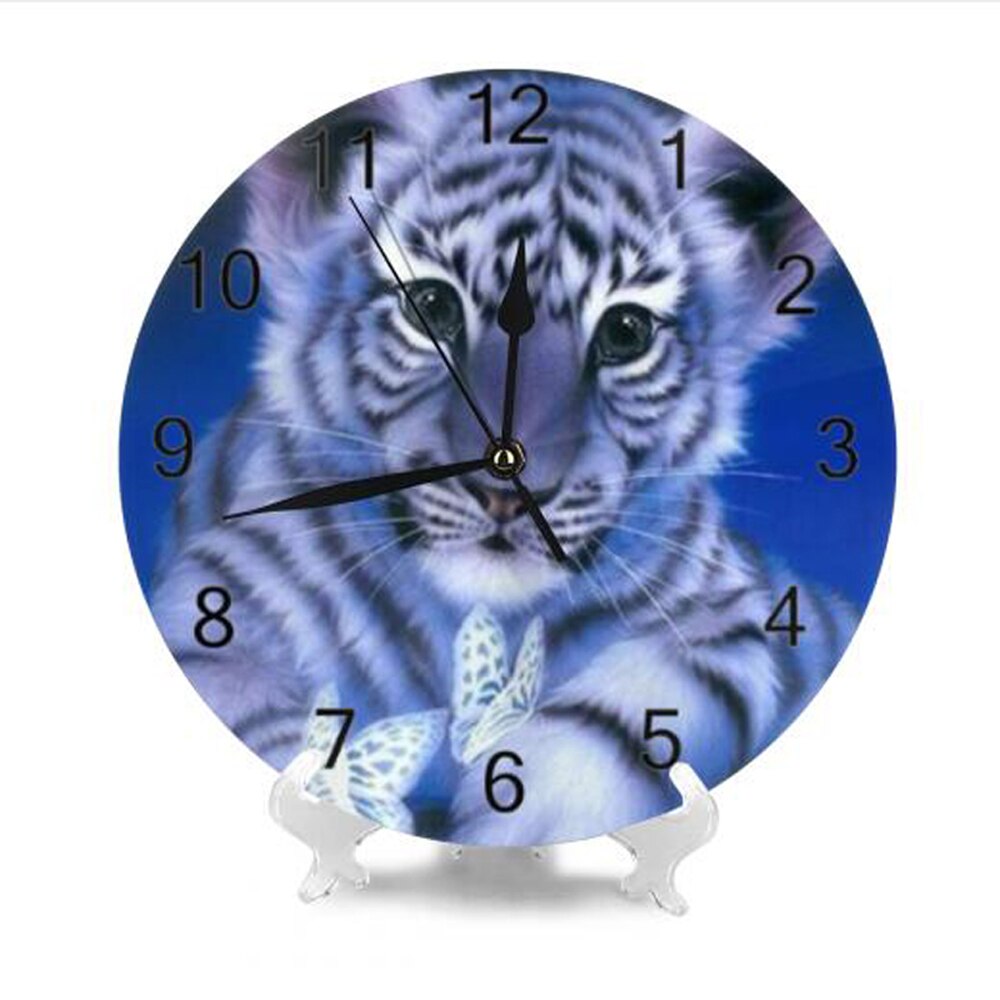Tigers 25CM Wall Clocks Numeral Digital Dial Mute ... – Grandado