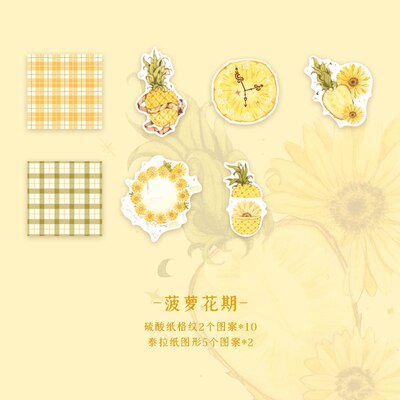 30 Sheets/pack Fruit Litmus Paper Memo Pads Loose ... – Vicedeal