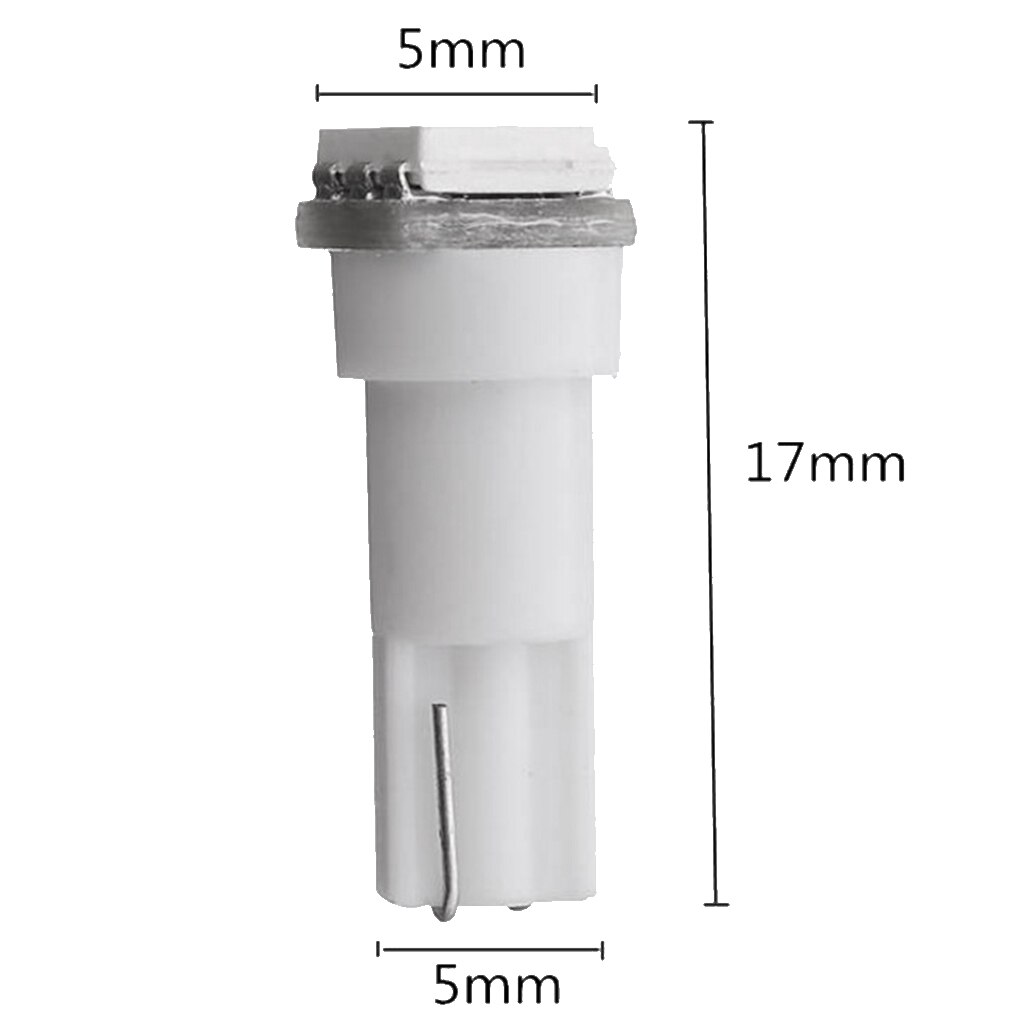 10 Pcs T5 5050 Led Lamp Auto Vervanging 12V Dc Voo... – Vicedeal