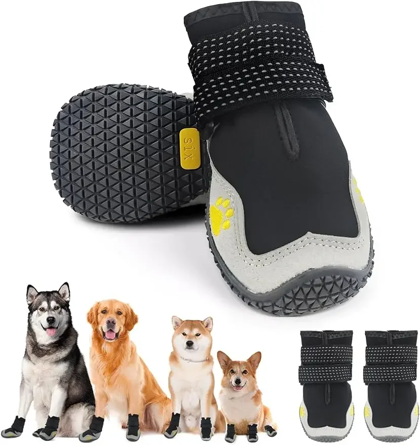 ATUBAN Dog Shoes for Large Size Dogs, Waterproof M... – Grandado