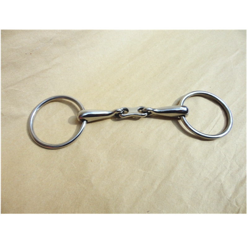 Stainless Steel Ring Snaffle Bit Horse Product 5"M... – Grandado