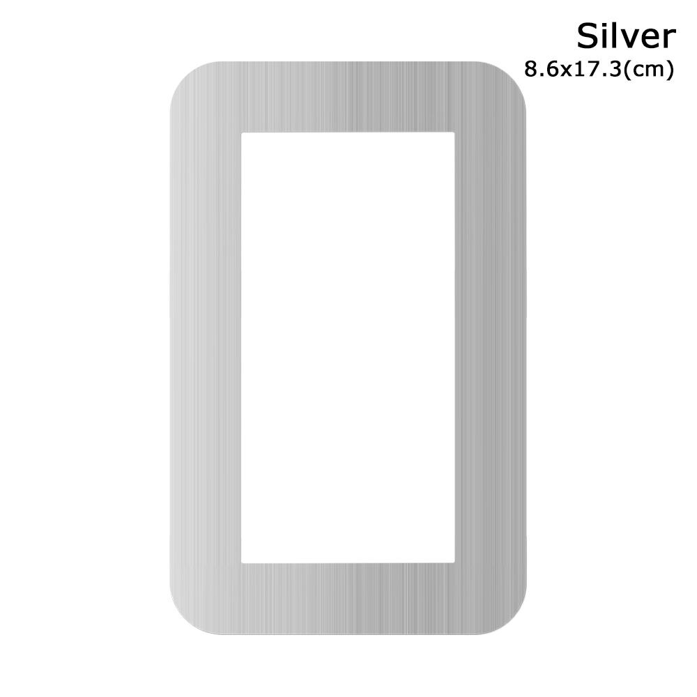 Wall Sticker Gold Silver Resin Light Switch Cover ... – Grandado