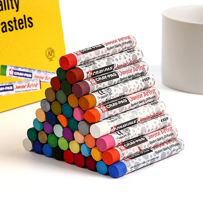 Expressionist oil pastel 25/50 color Medium thick ... – Grandado