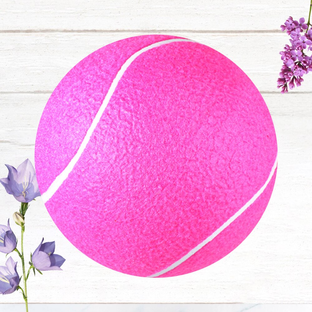 1 Pc Tennis Ball Pink Elastic Educational Playing ... – Vicedeal
