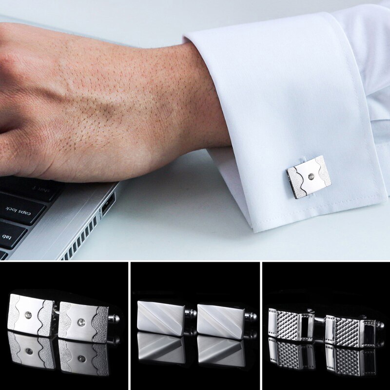 Men Cufflinks Shirt Cuffs link Button Male Luxury ... – Vicedeal