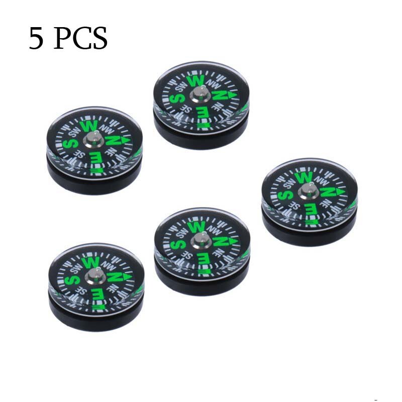 5/10PCS Hard Shell Filled Mini Compass For Paracor... – Vicedeal