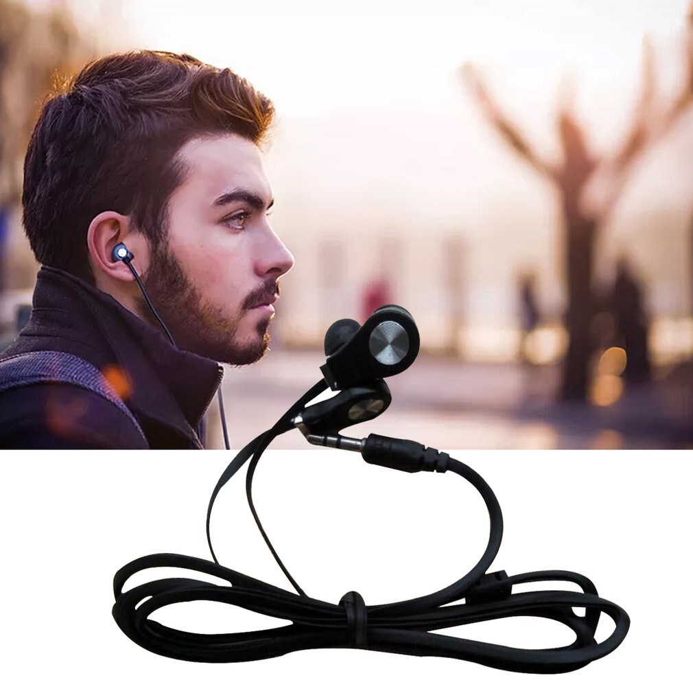 Écouteurs intra-auriculaires basse stéréo Hifi casque Ultra léger 3.5mm ...