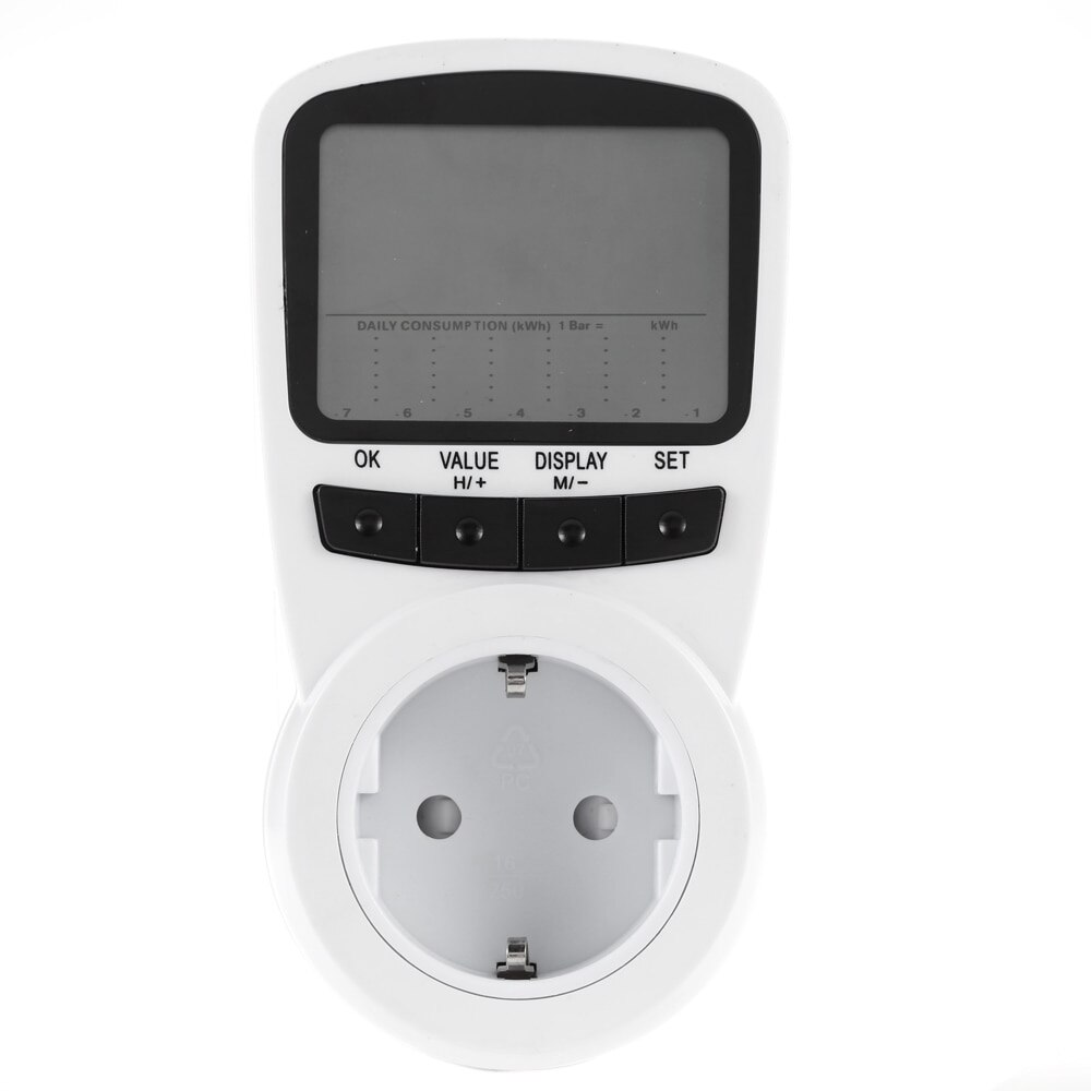 Digital Wattmeter LCD Power Meter Watt Meter Energ... – Grandado