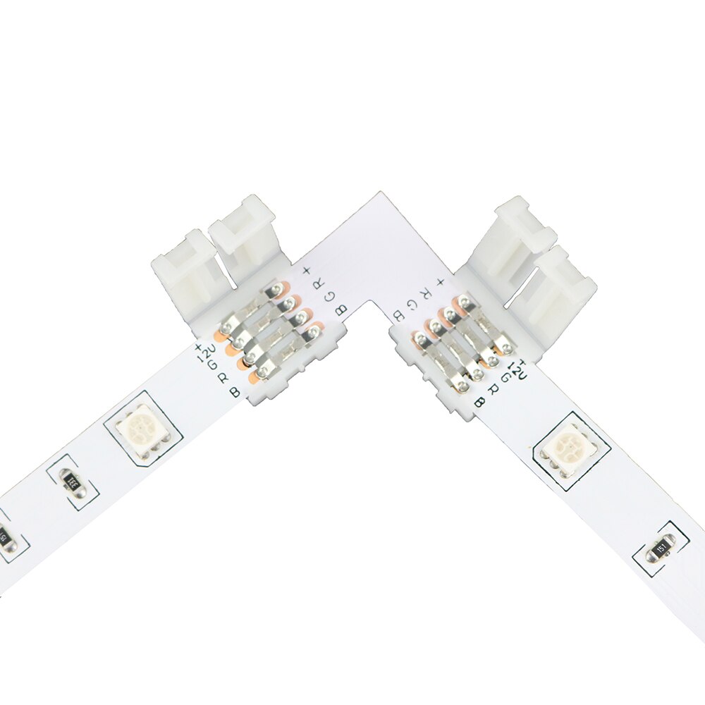 20pcs Led strip connector (Strip to Strip) 10mm 4p... – Vicedeal