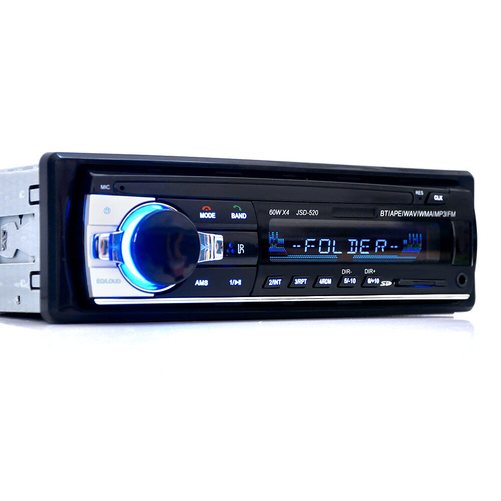 JSD 520 Bluetooth Car In Dash Stereo FM AUX Receiv... – Grandado