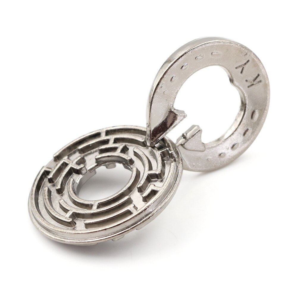 1PCS Metal IQ Mind Brain Teaser Unlocked Maze Puzz... – Grandado 1PCS Metal IQ Mind Brain Teaser Unlocked Maze Puzz... – Grandado