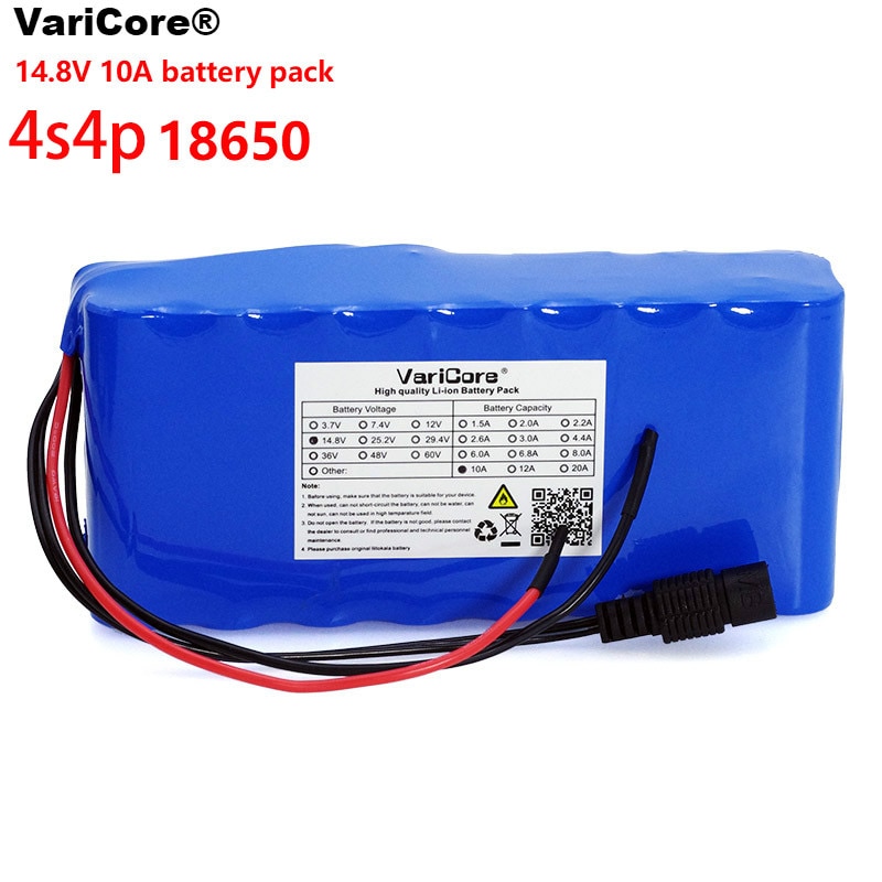 VariCore 14.8V 10Ah 18650 li-iom battery pack nigh... – Grandado