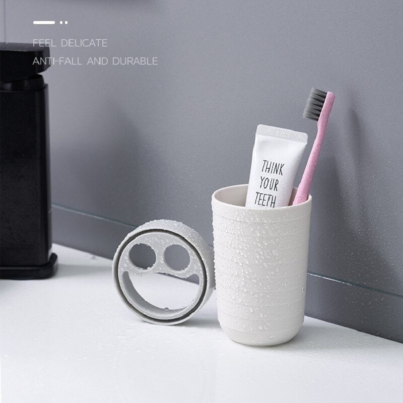 Portable Brushing Teeth Cup Set Lover Travel Washi... – Grandado