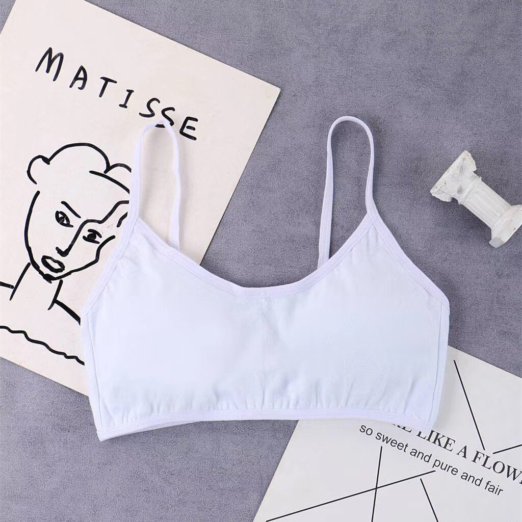 8-16 Years Cotton Girls Training Bra Adolescente G... – Vicedeal