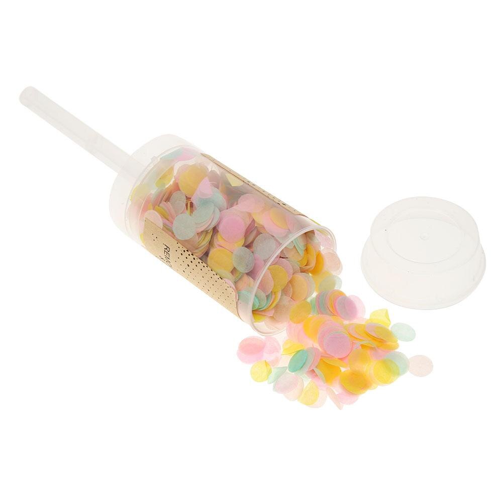 Round Colorful Push Popper Confetti Festival Party... – Grandado